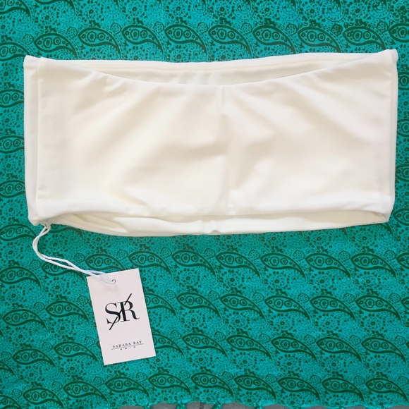 Sahara Ray Swim | Tops | Gretta Bandeau In Ivory Sahara Ray Swim | Poshmark